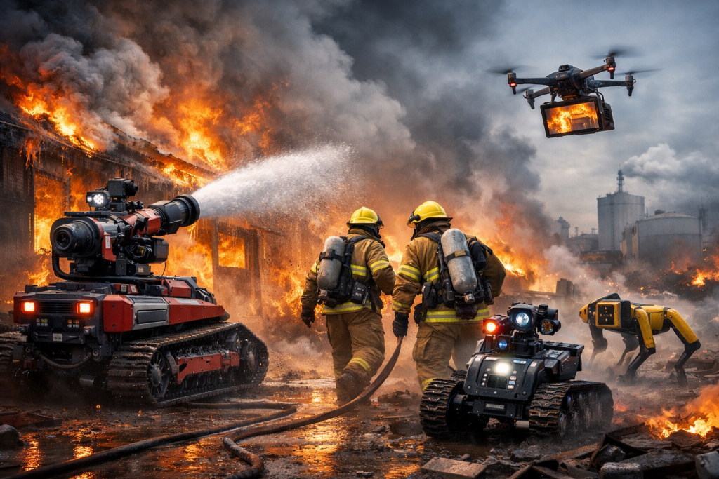 How Robotics Are Enhancing Firefighting Capabilities | Konsultan K3 ...
